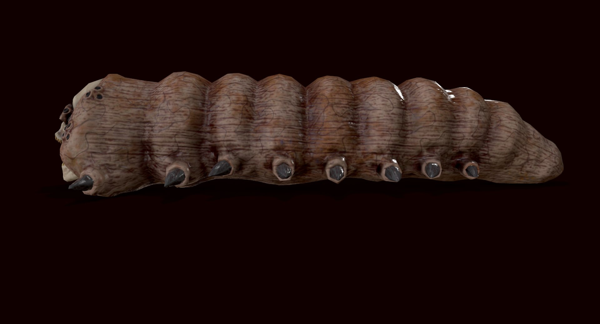 Worm thing model - TurboSquid 1450444