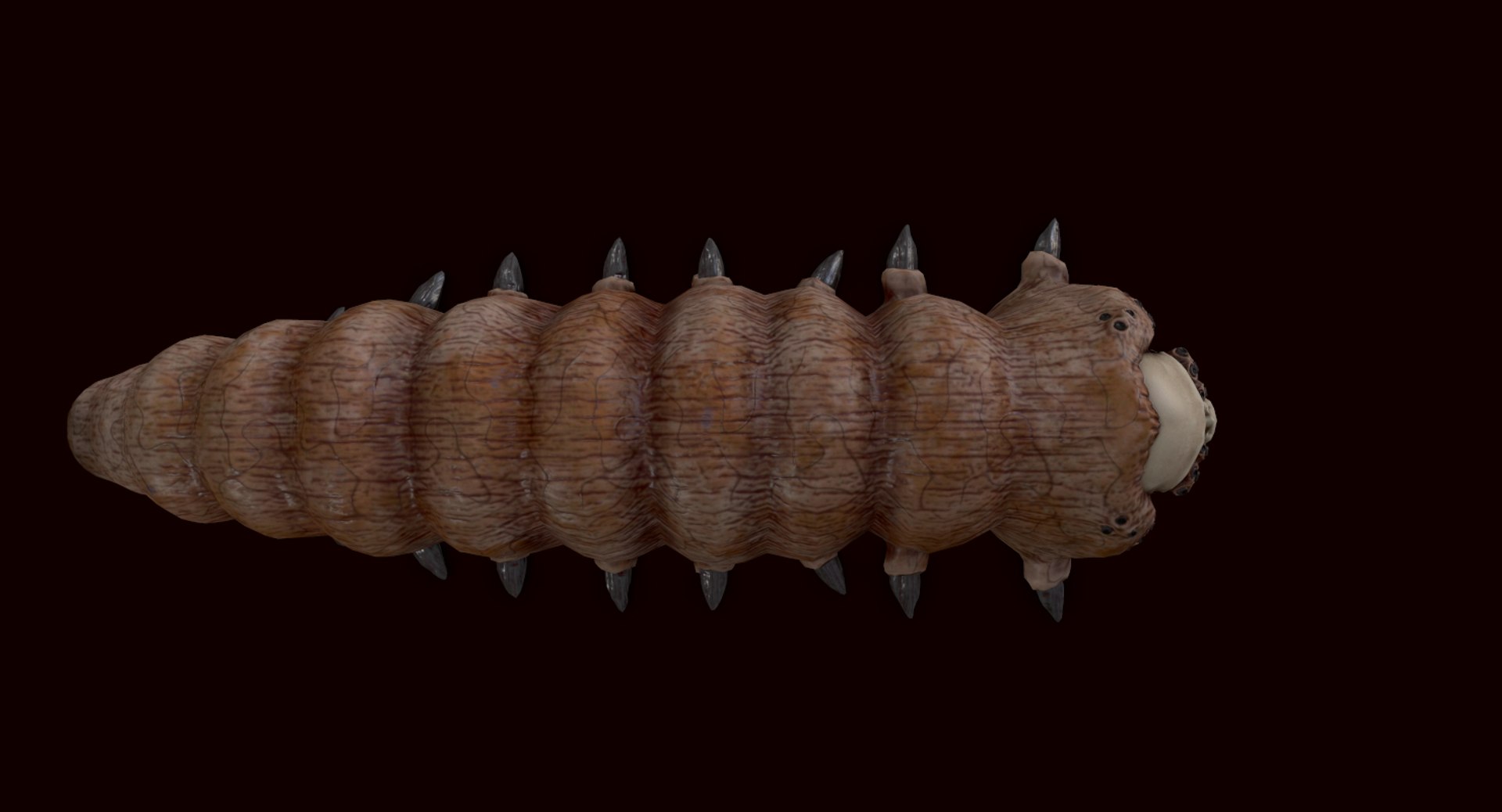 Worm thing model - TurboSquid 1450444