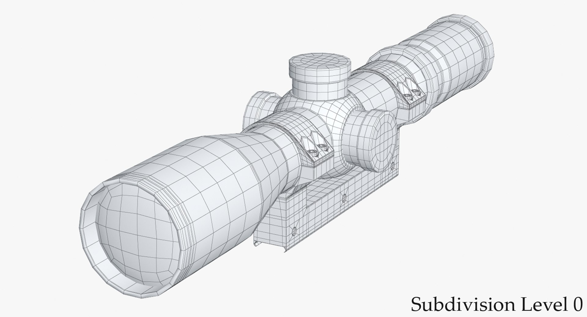 3D As50 Optical Scope Model - TurboSquid 1344787