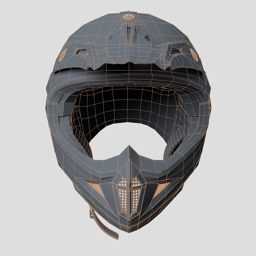 3D Motorcycle Helmet Model - TurboSquid 1578428