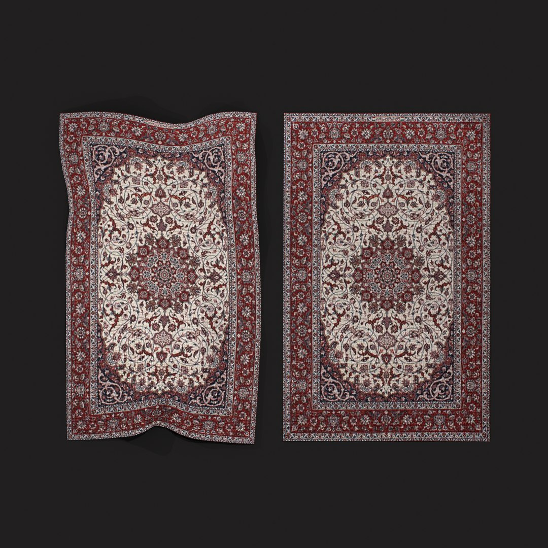 3D Persian Carpet Design Two - TurboSquid 1796697