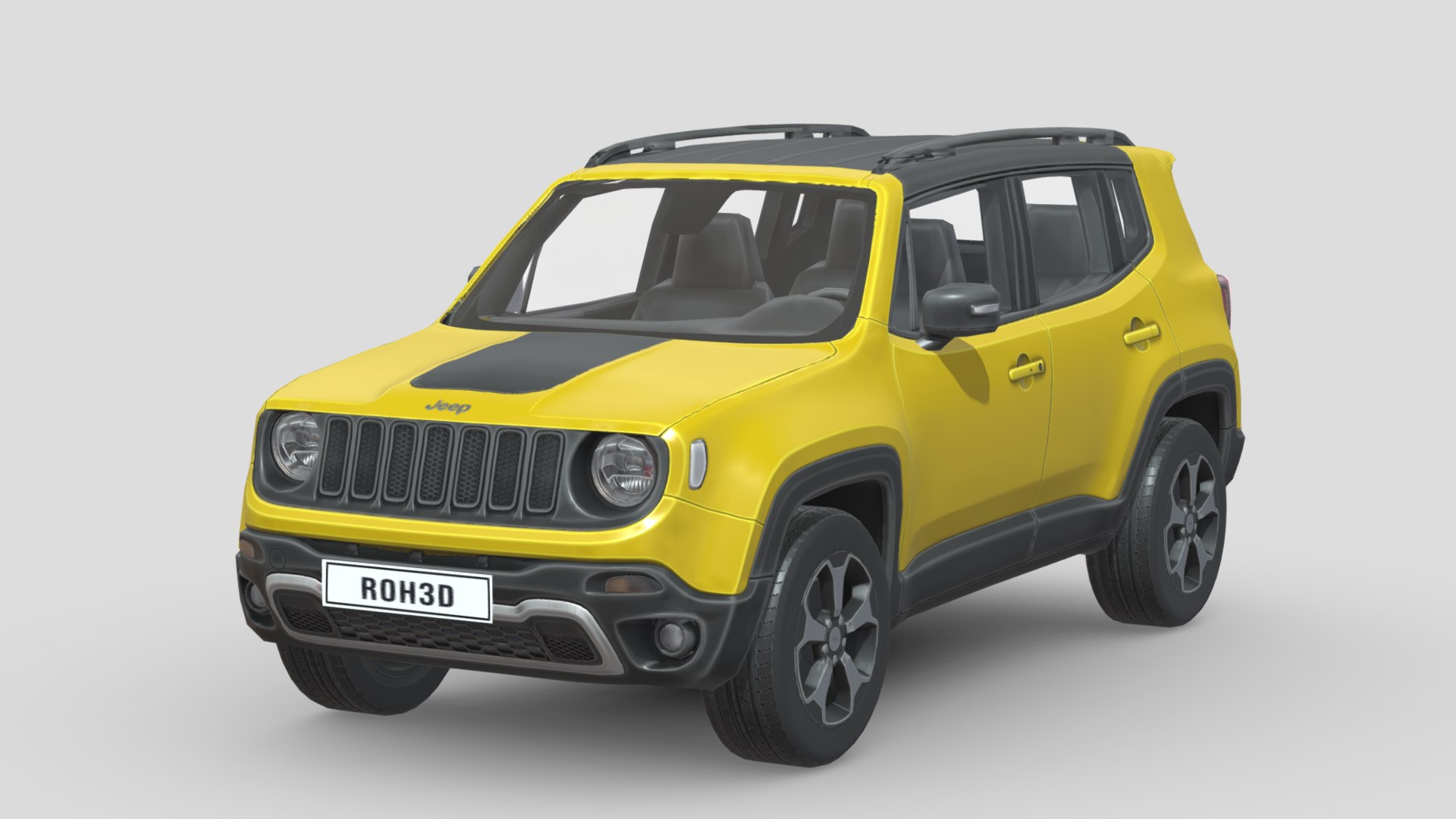 Jeep Renegade 2019 3D model - TurboSquid 2160543
