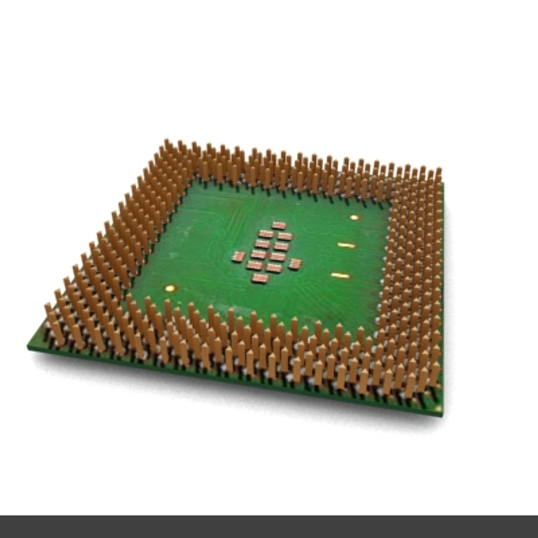 Celeron Tualatin 3d Model