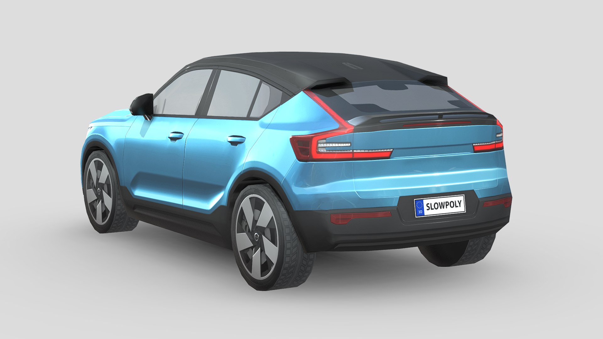 3D Volvo C40 Recharge - TurboSquid 2150536