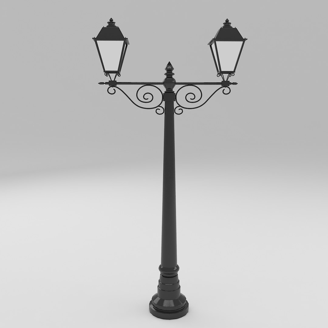 3ds max street light