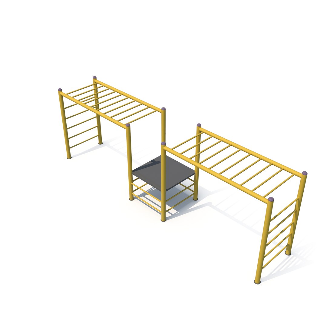 Sports Track Equipment Parkour Model - TurboSquid 1953314