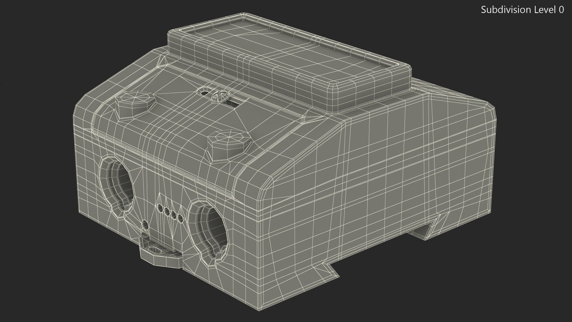 3D Model EKM Metering Electricity Meter - TurboSquid 2052599
