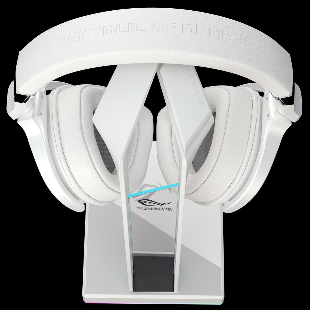 3D Asus ROG Delta White - TurboSquid 1958248