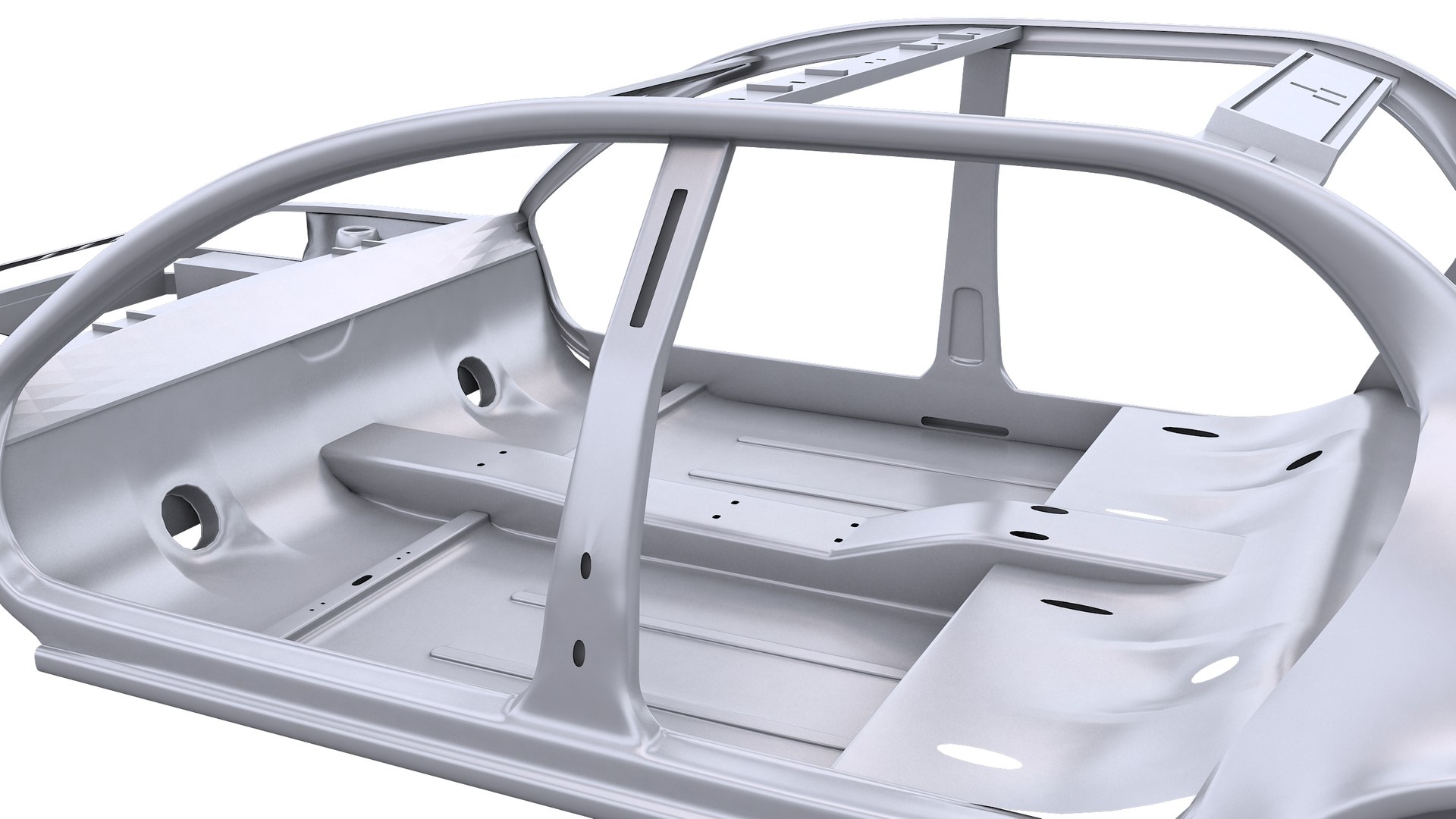 Car Frame 3D Model - TurboSquid 1711737