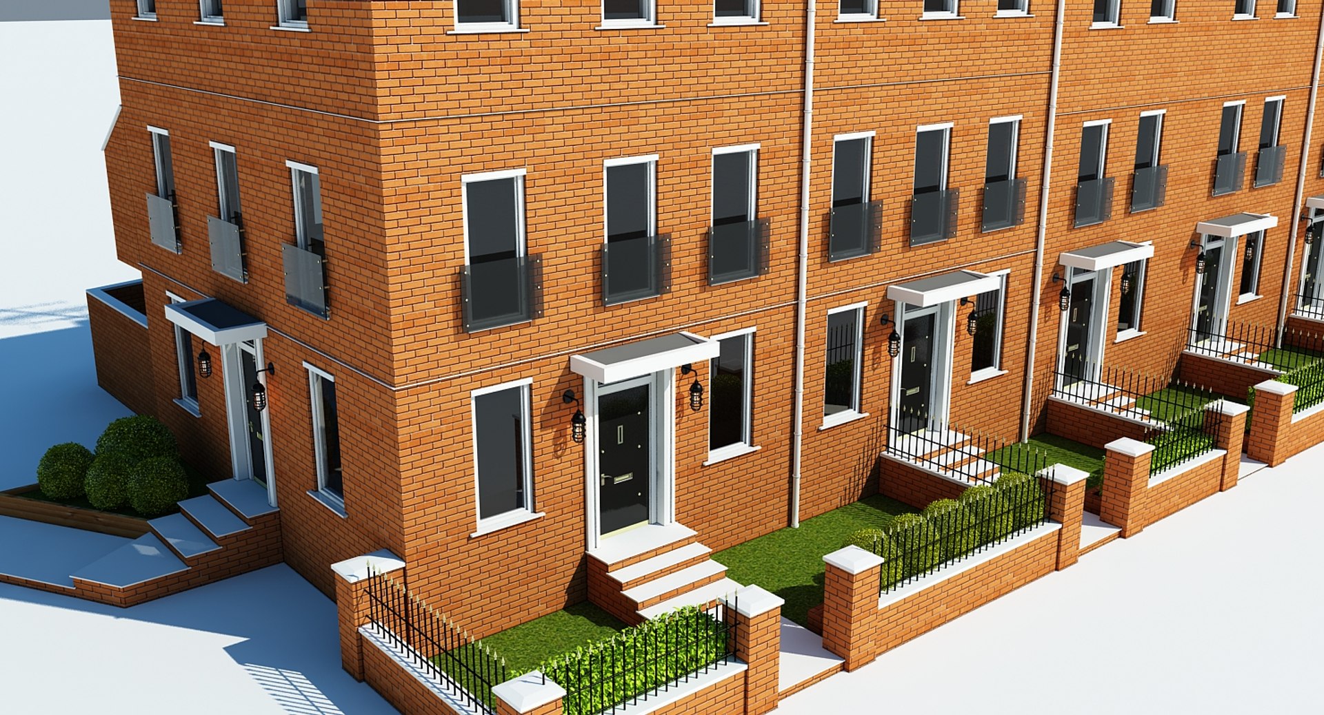Residential Building 3d Max