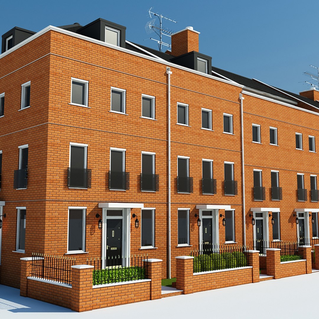 Residential Building 3d Max