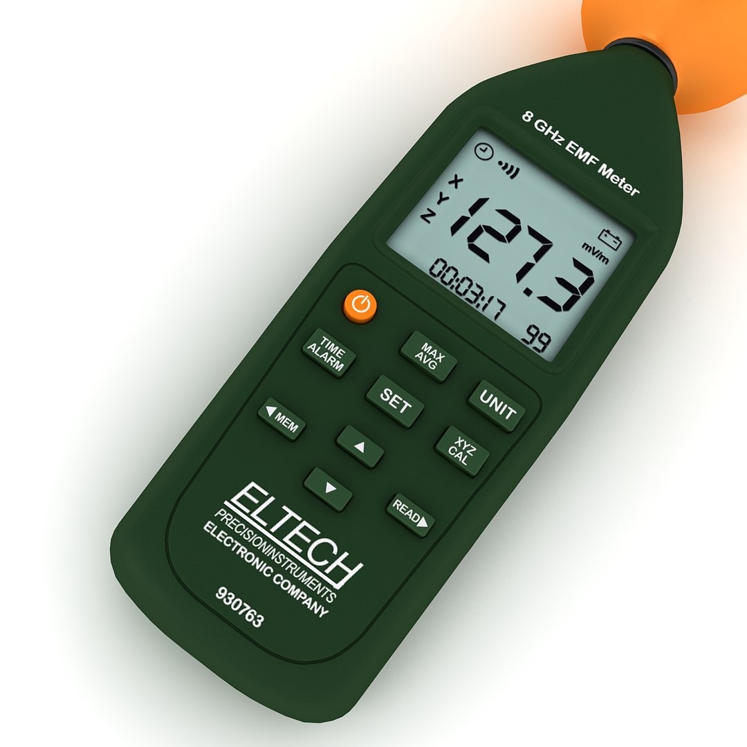 Electromagnetic Field Meter 3d 3ds
