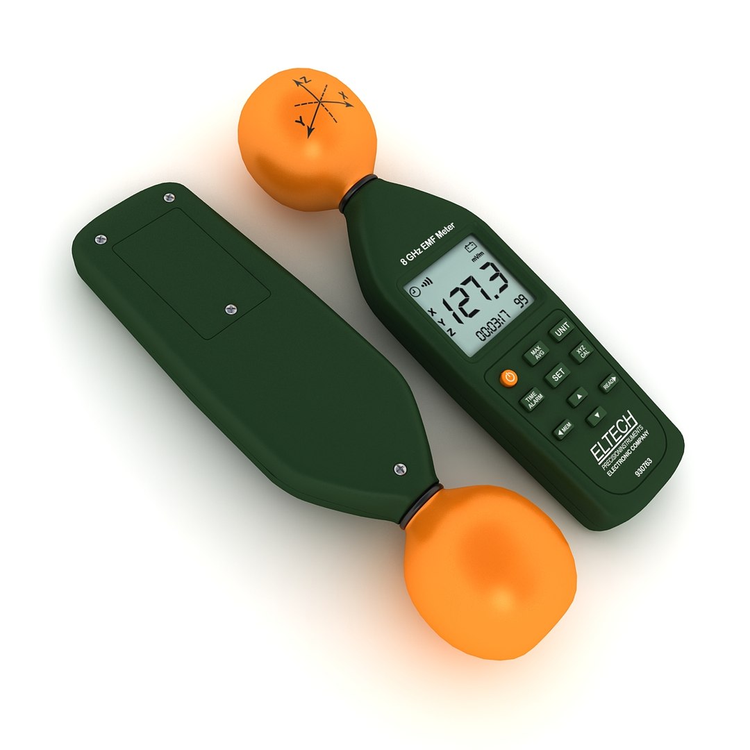 Electromagnetic Field Meter 3d 3ds