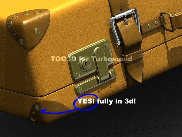 3d hand luggage