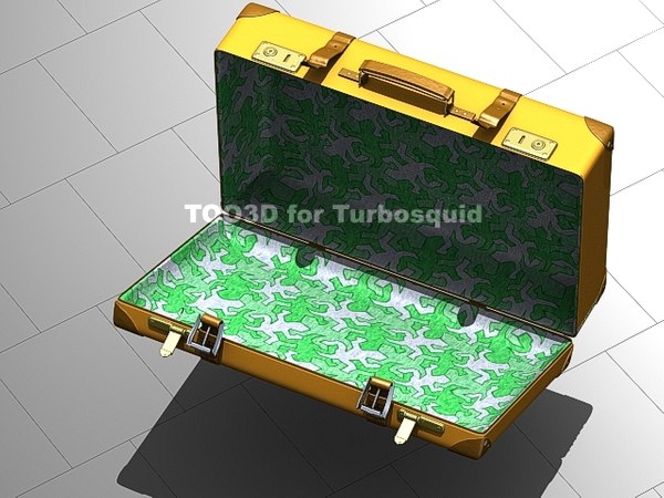 3d hand luggage