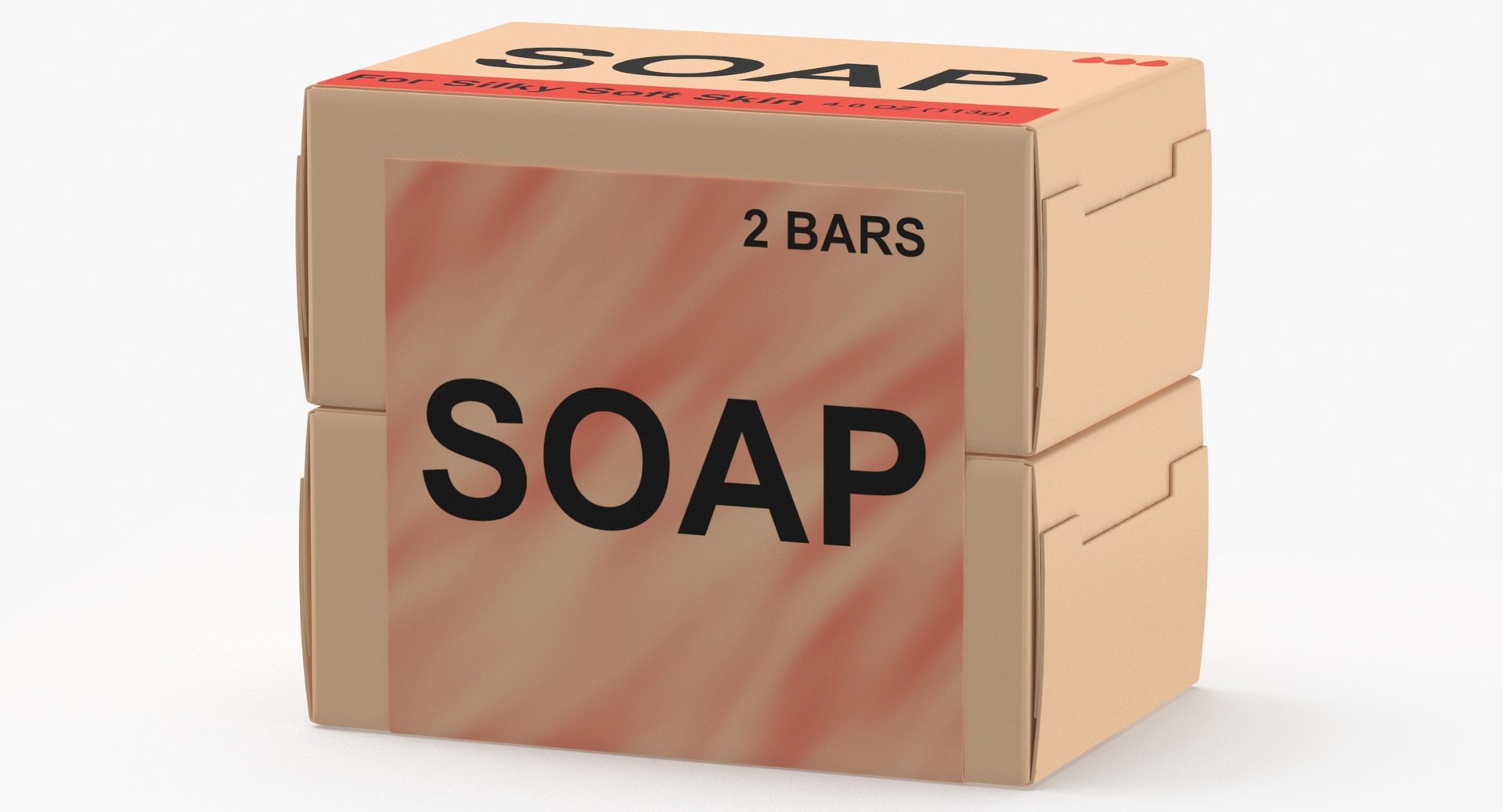Bath Soap Double Blank And Generic Label 3D Model - TurboSquid 2002673