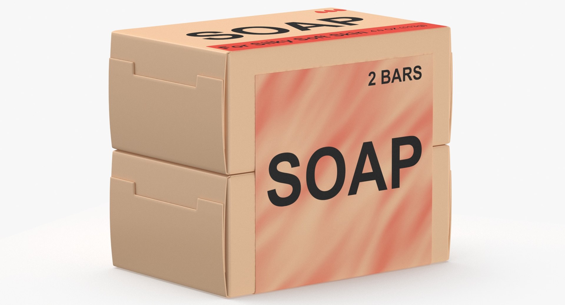 Bath Soap Double Blank And Generic Label 3D Model - TurboSquid 2002673