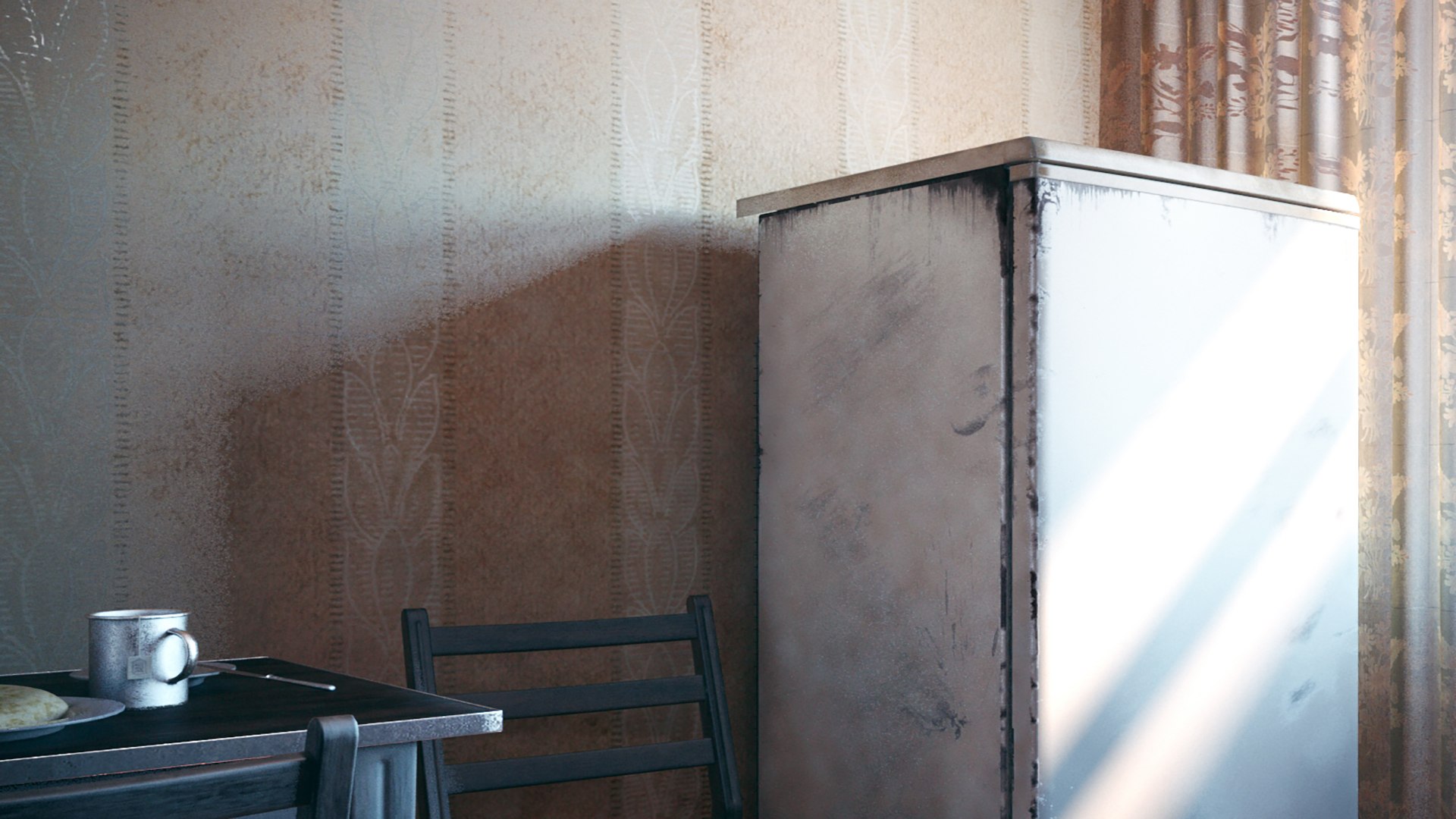 Old Kitchen Vintage 3D Model - TurboSquid 2254105