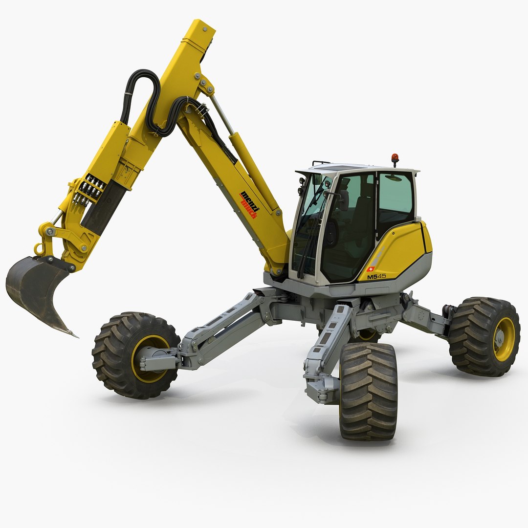 3D Model Menzi Muck - TurboSquid 1256928