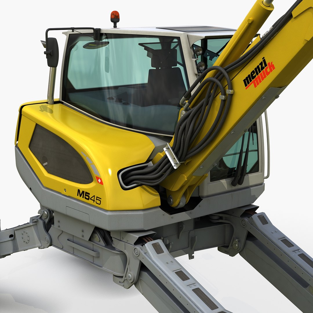 3D Model Menzi Muck - TurboSquid 1256928