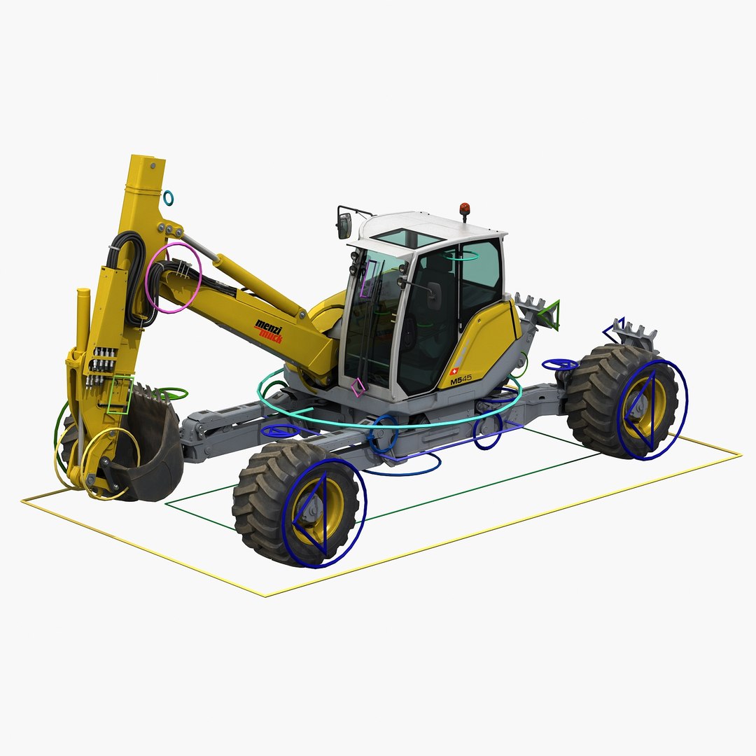 3D model menzi muck - TurboSquid 1256928