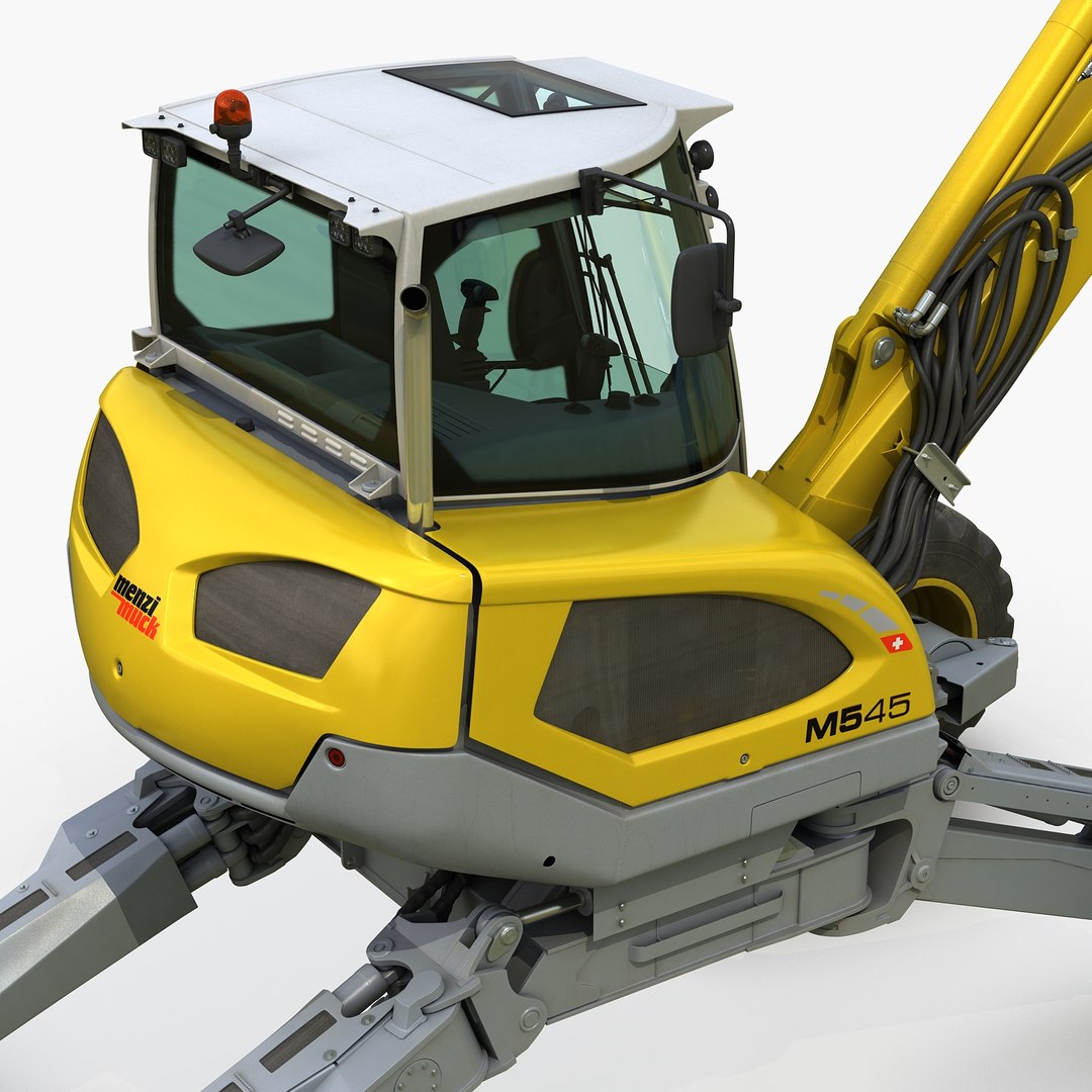 3D Model Menzi Muck - TurboSquid 1256928