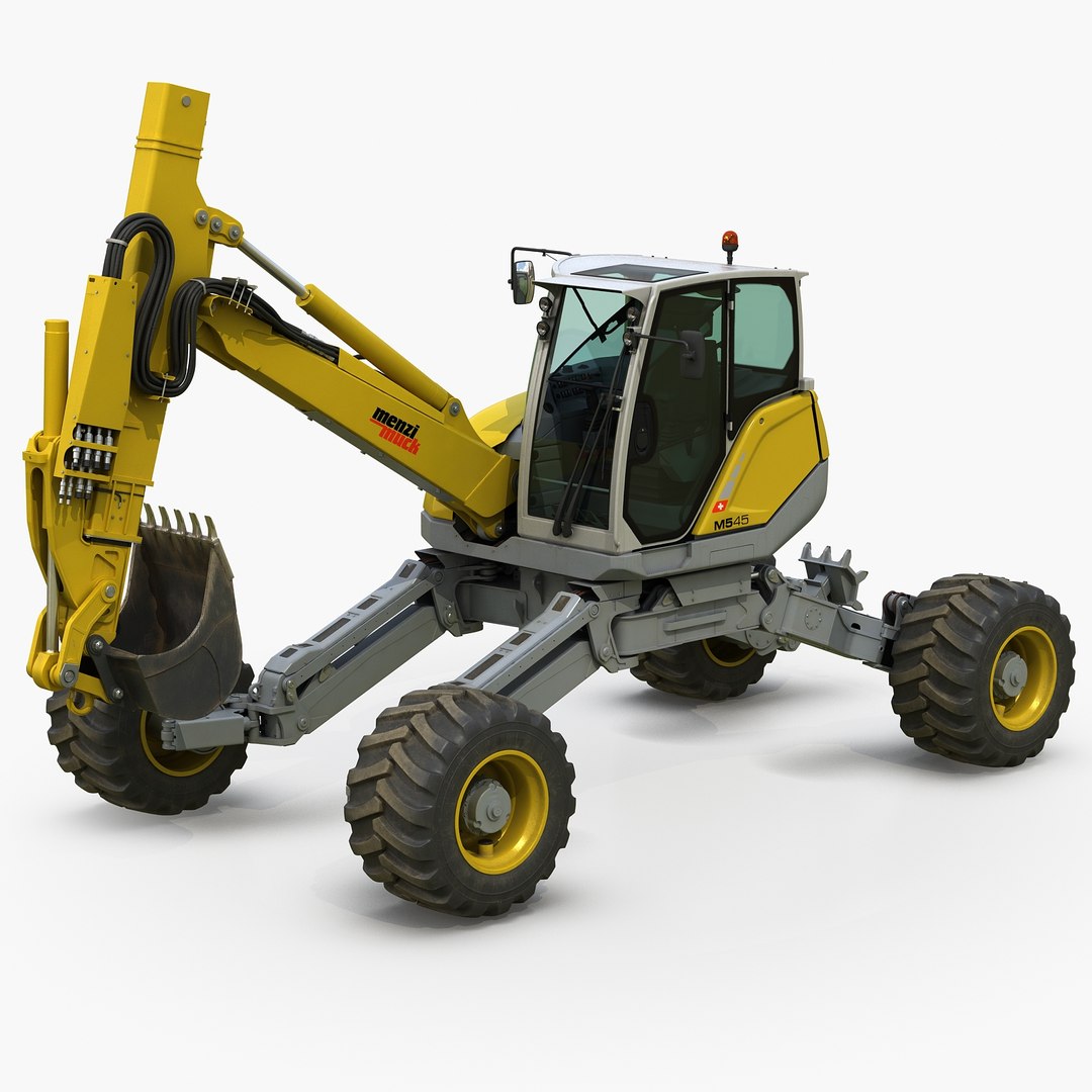 3D Model Menzi Muck - TurboSquid 1256928