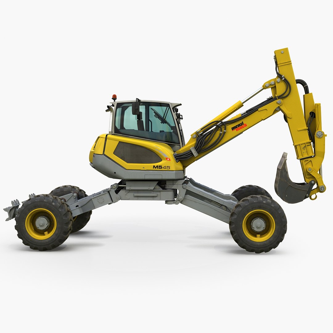 3D Model Menzi Muck - TurboSquid 1256928