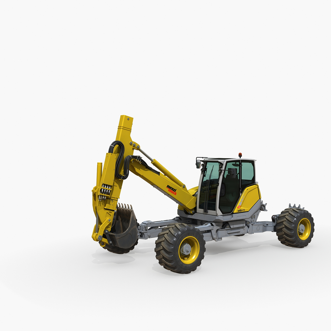 3D Model Menzi Muck - TurboSquid 1256928