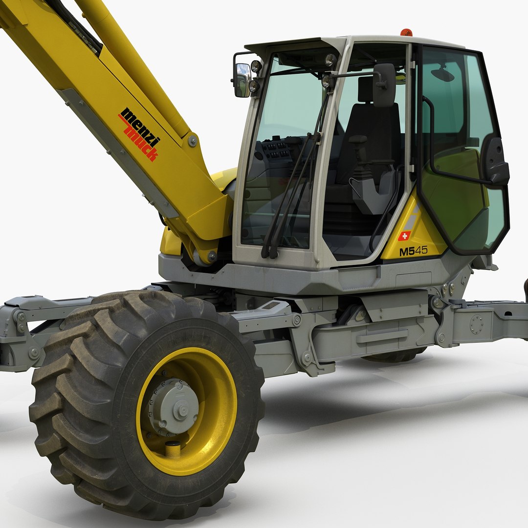 3D Model Menzi Muck - TurboSquid 1256928