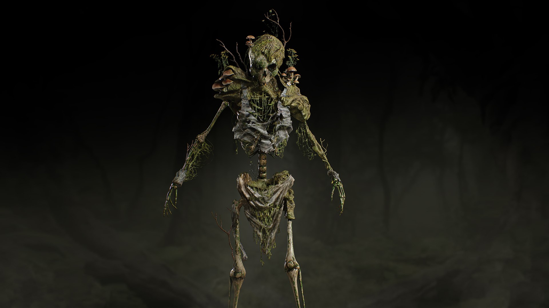 3D Model Drowned Bones Of The Damned - TurboSquid 2380329