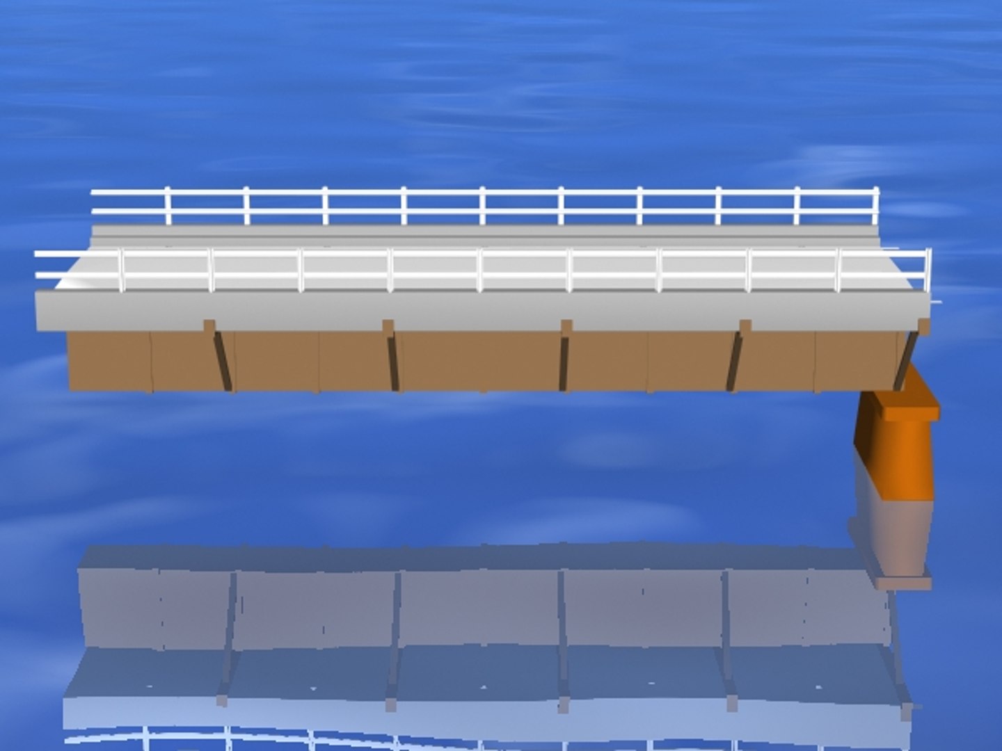 Free Friends Bridges Keys 3d Model