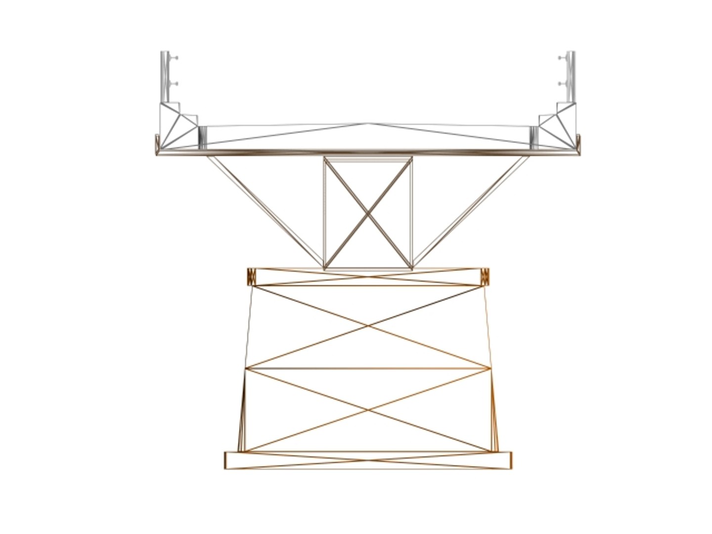 Free Friends Bridges Keys 3d Model