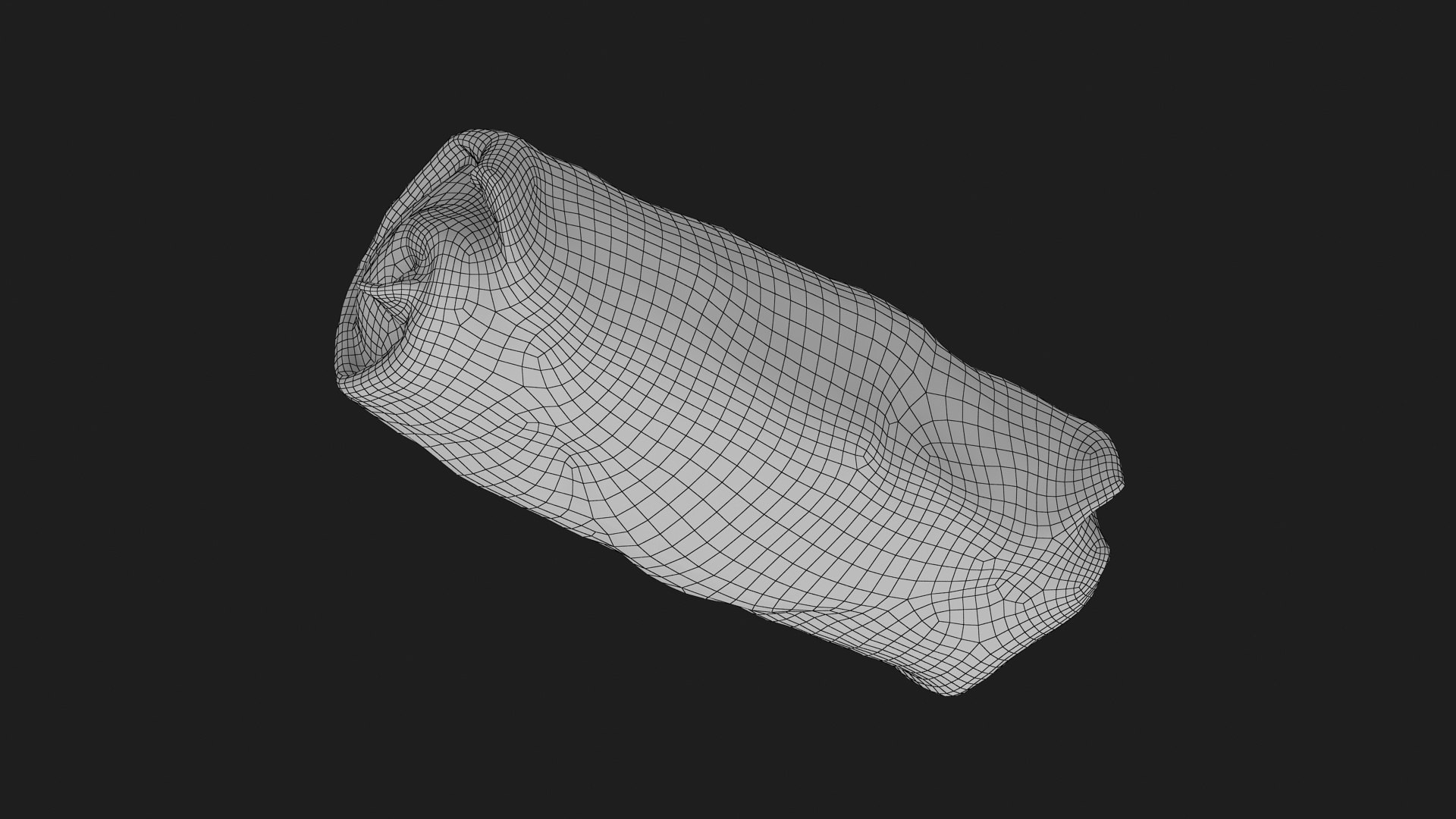 3D Spring Roll 01 Model - TurboSquid 2160040