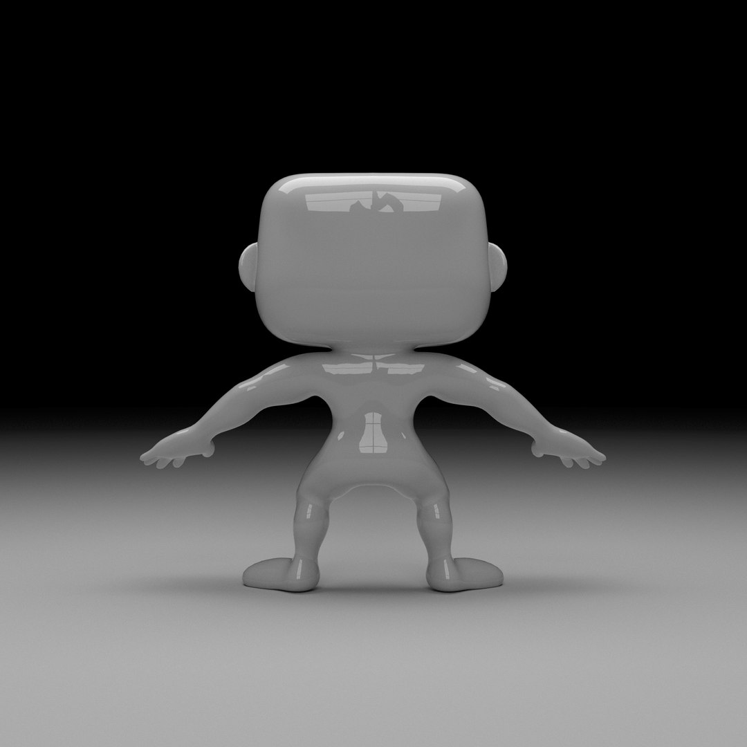 Prototype Funko Pop 3D - TurboSquid 1812826