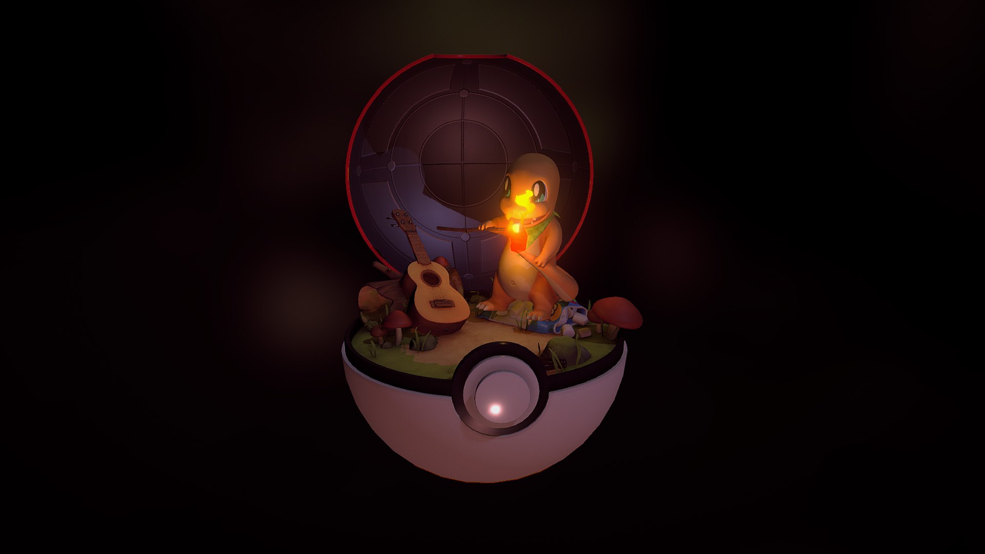 3D Model Charmander - TurboSquid 1871013