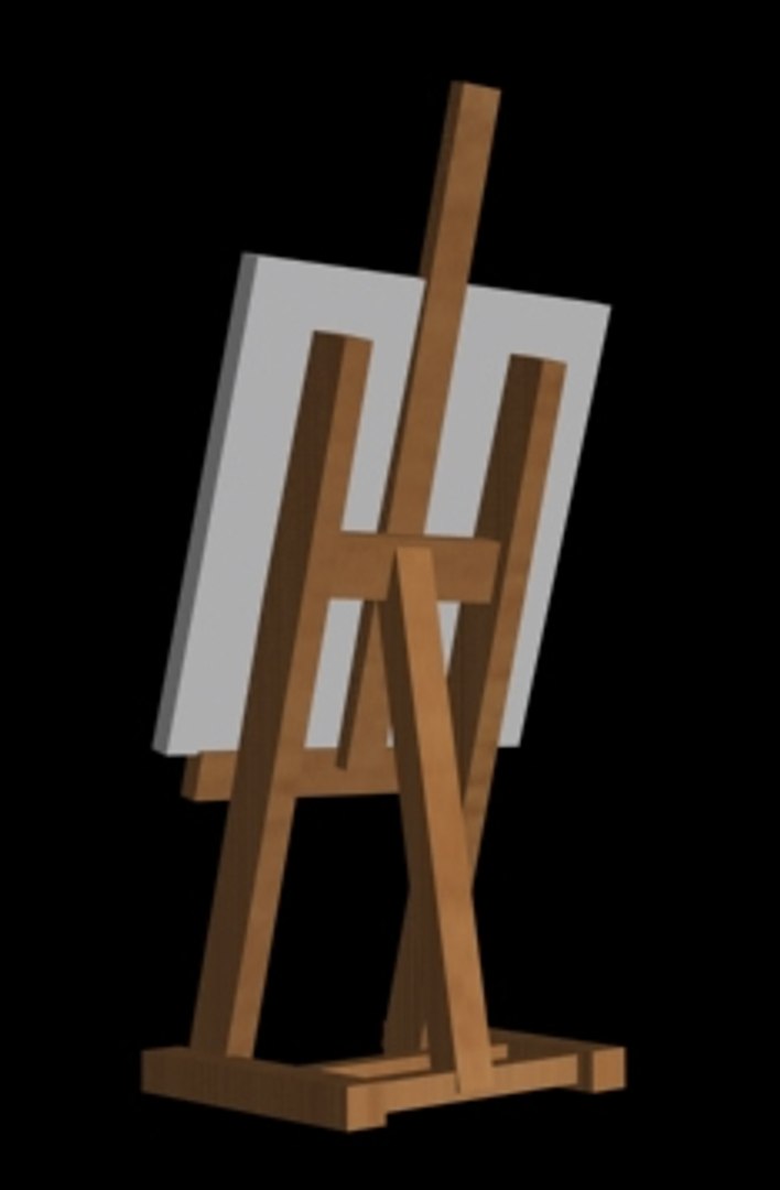 Easel 3d Model