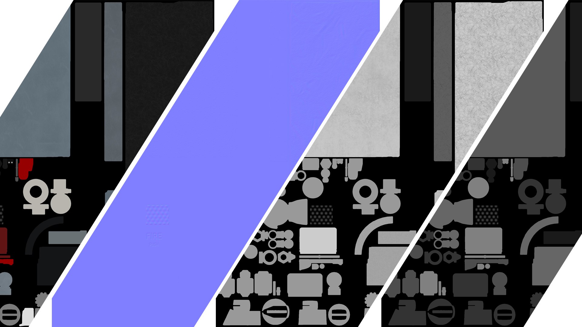 A319 A320 A321 Overhead Panel 3D - TurboSquid 2234759