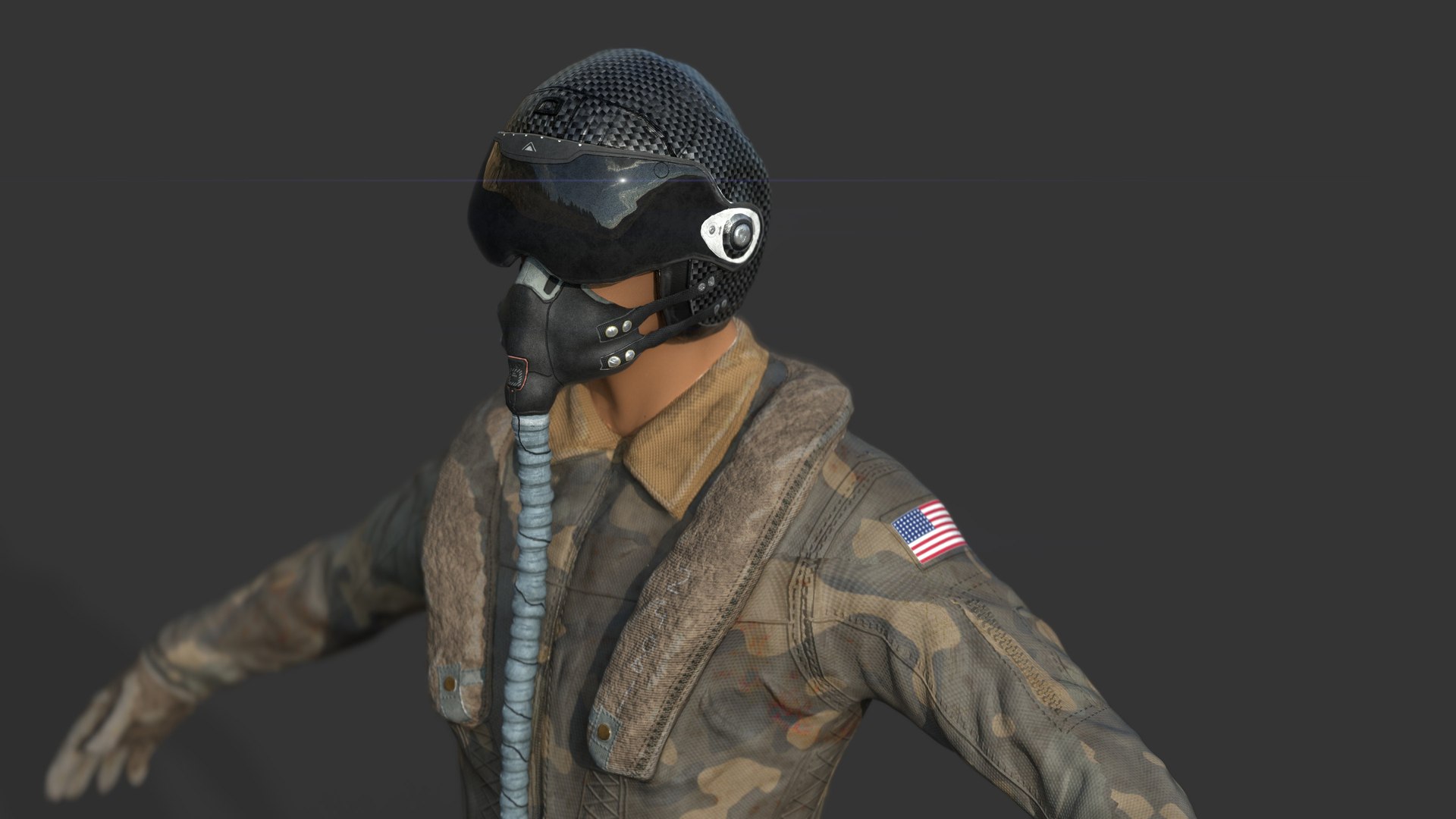 Pilot Sitting Pose - Model - TurboSquid 1568243