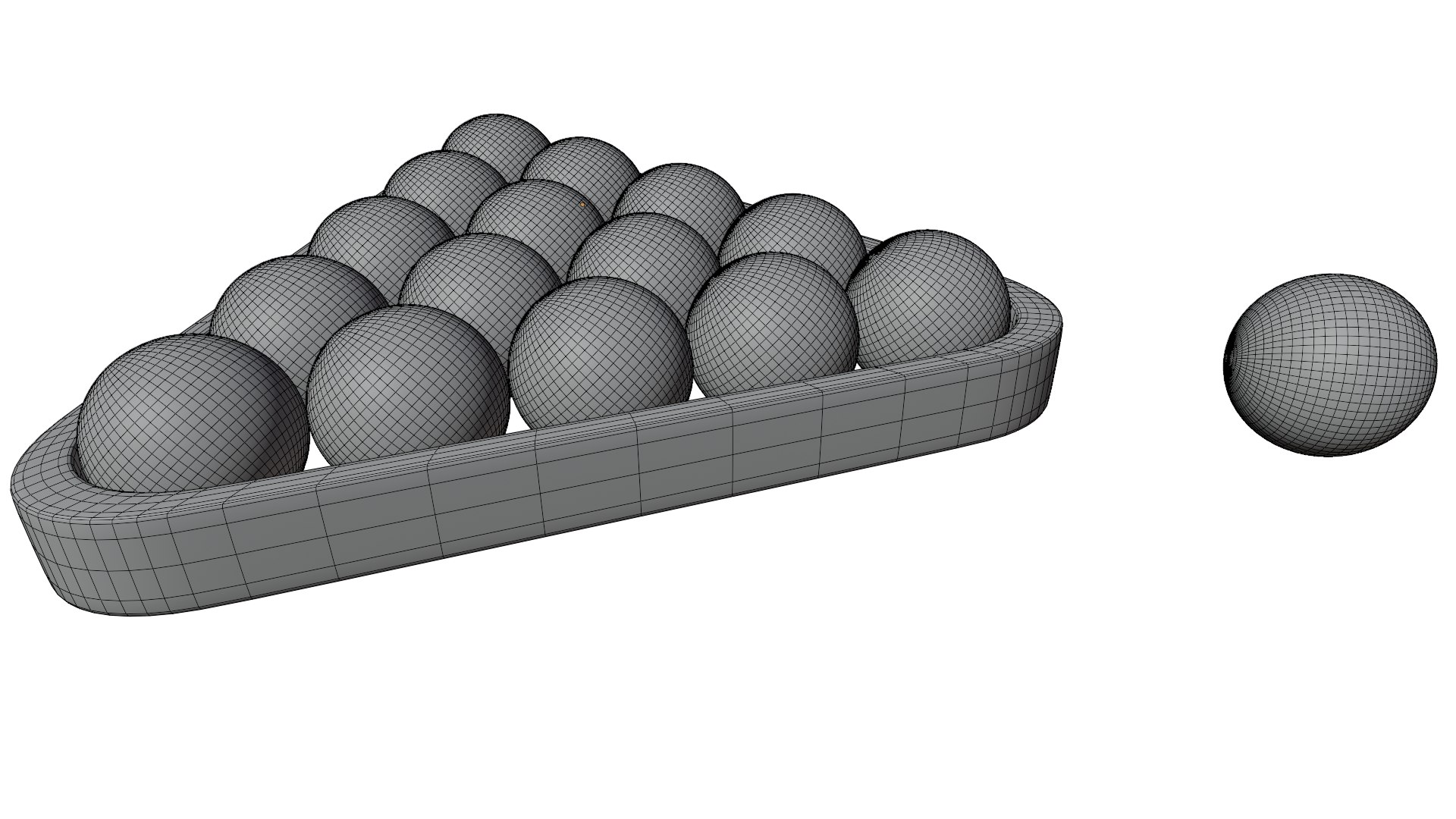 3D Model Billiards Ball Set - TurboSquid 2327091