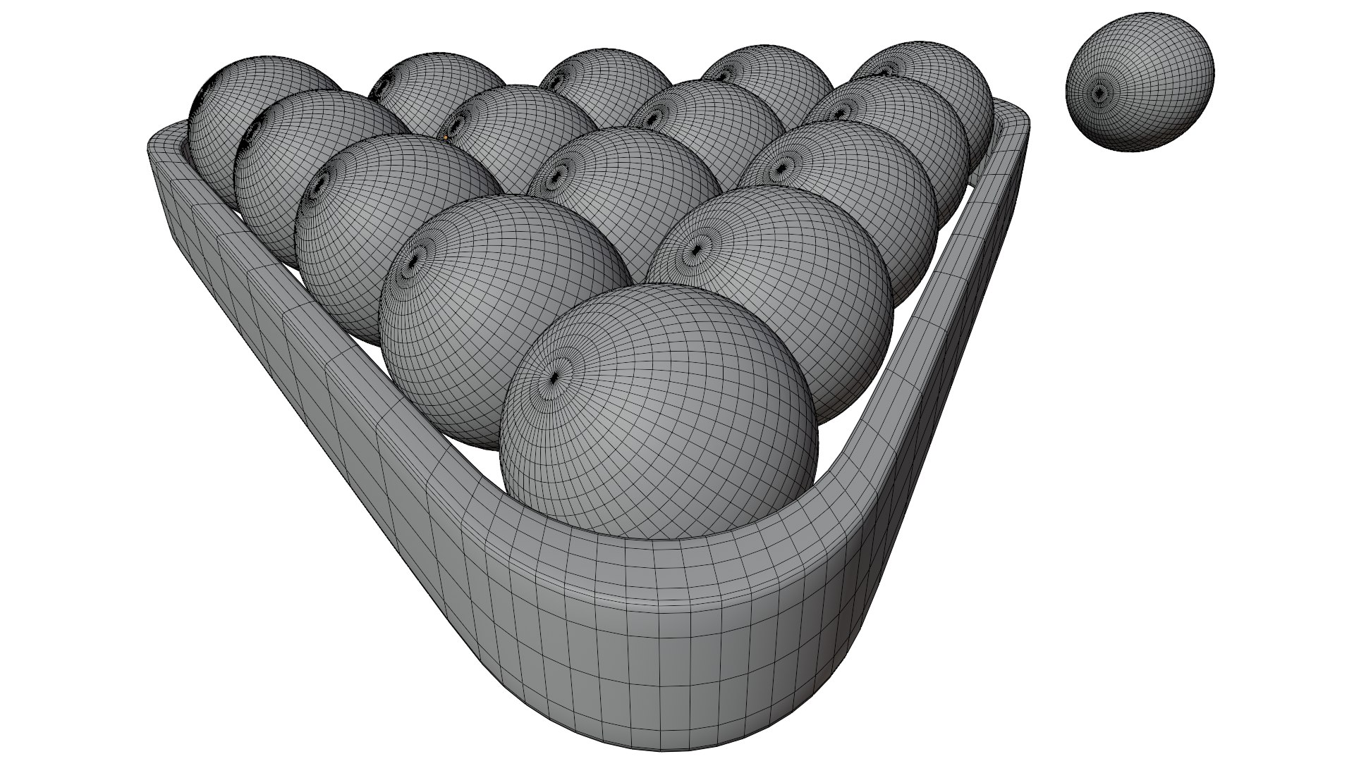 3D Model Billiards Ball Set - TurboSquid 2327091