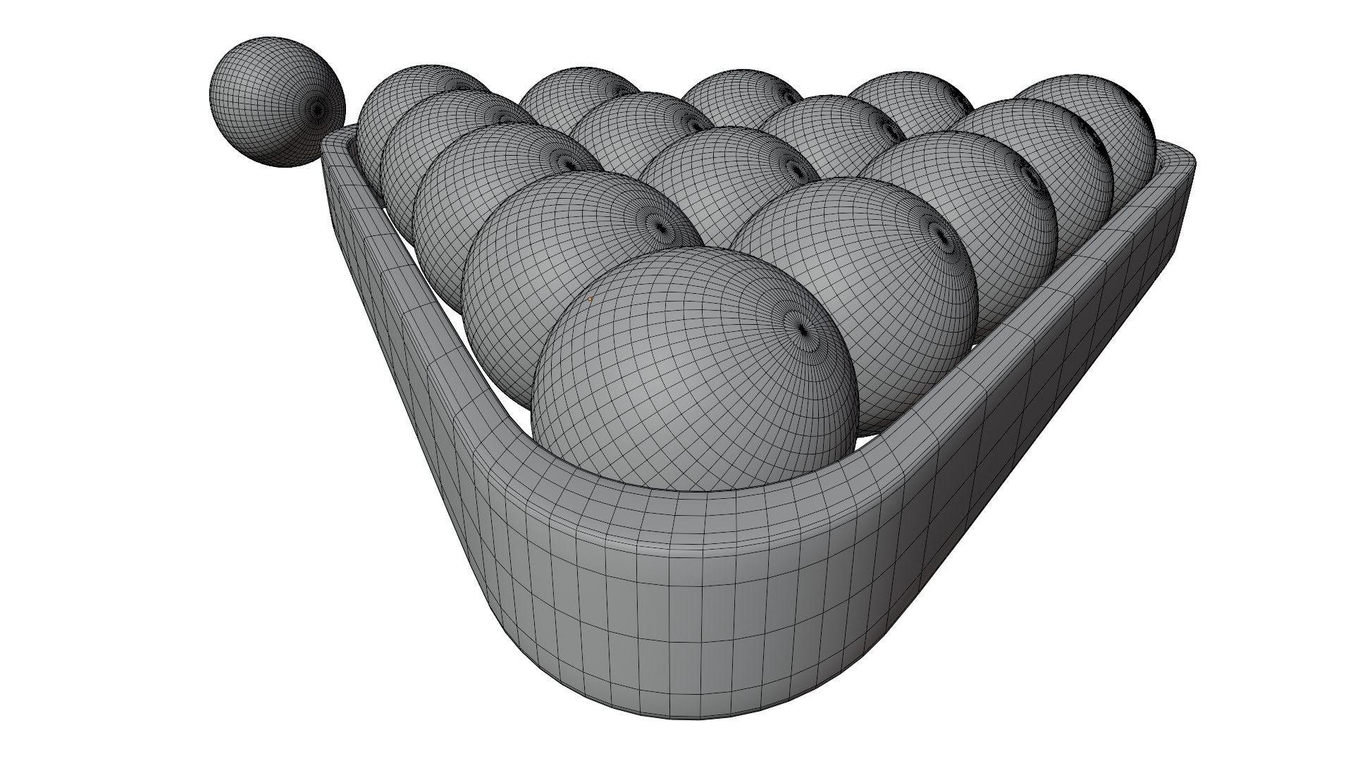 3D Model Billiards Ball Set - TurboSquid 2327091