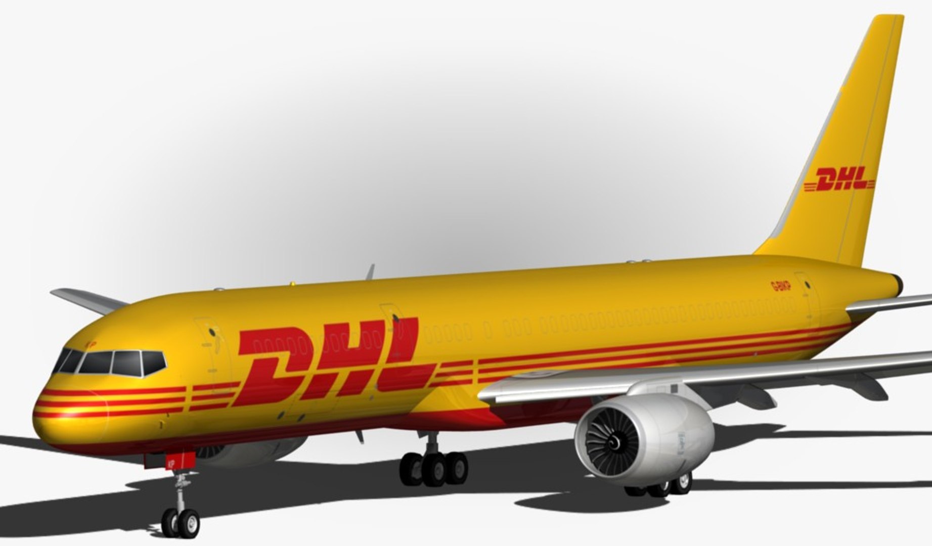 Max Boeing 757-200 Dhl