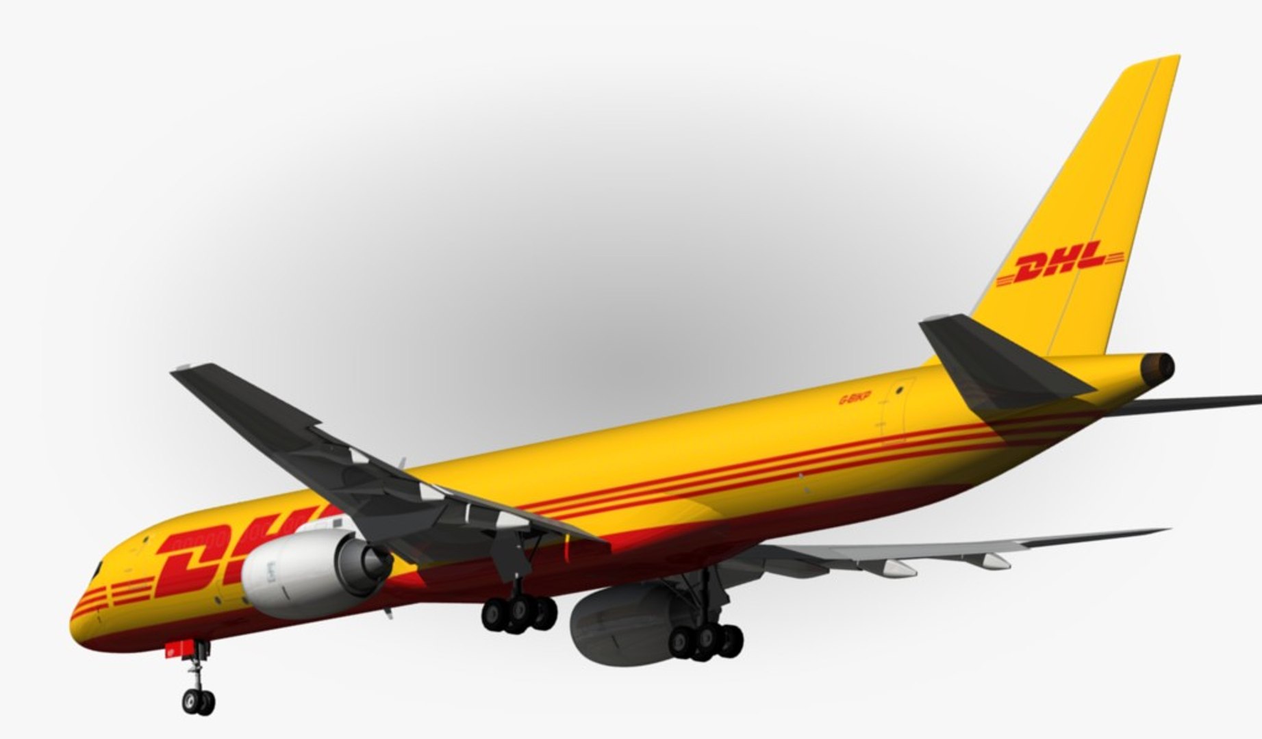 Max Boeing 757-200 Dhl