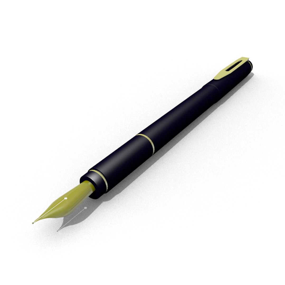 Realistic Pen 3d 3ds