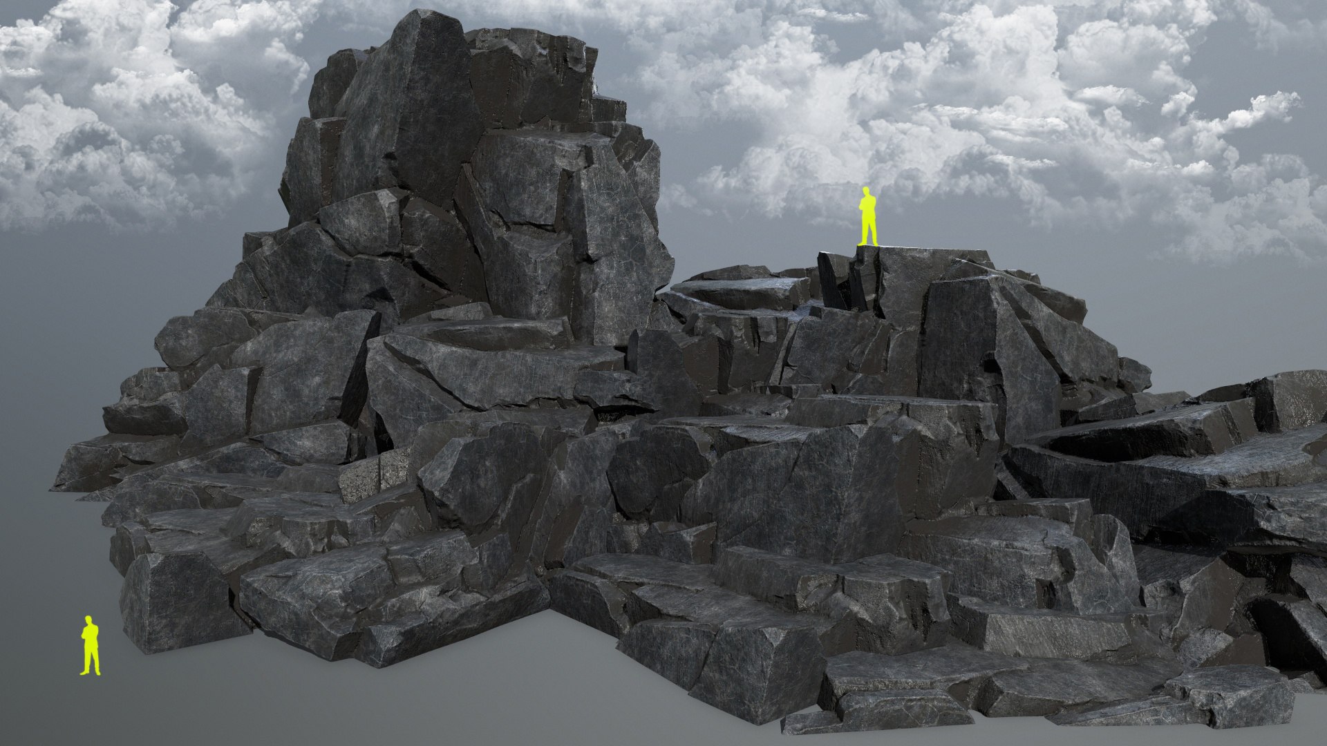 3D Model Rocks - TurboSquid 2298168