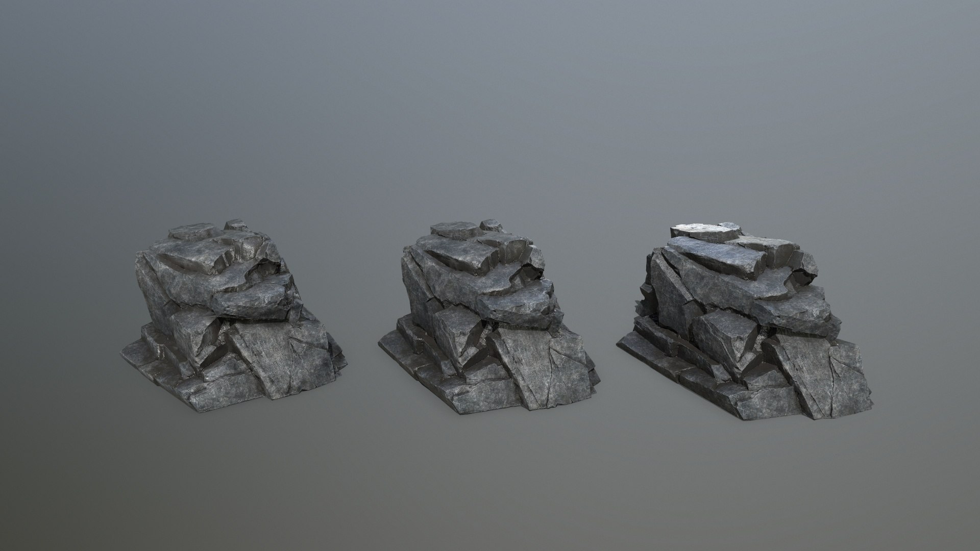 3D Model Rocks - TurboSquid 2298168