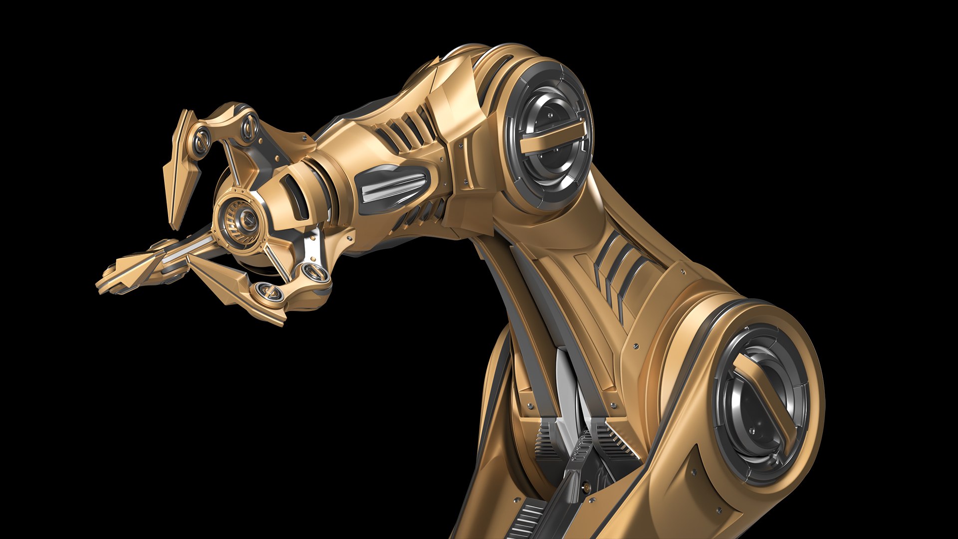 ROBOTIC ARM 5 Rigged And Animated 3D Model - TurboSquid 1759599