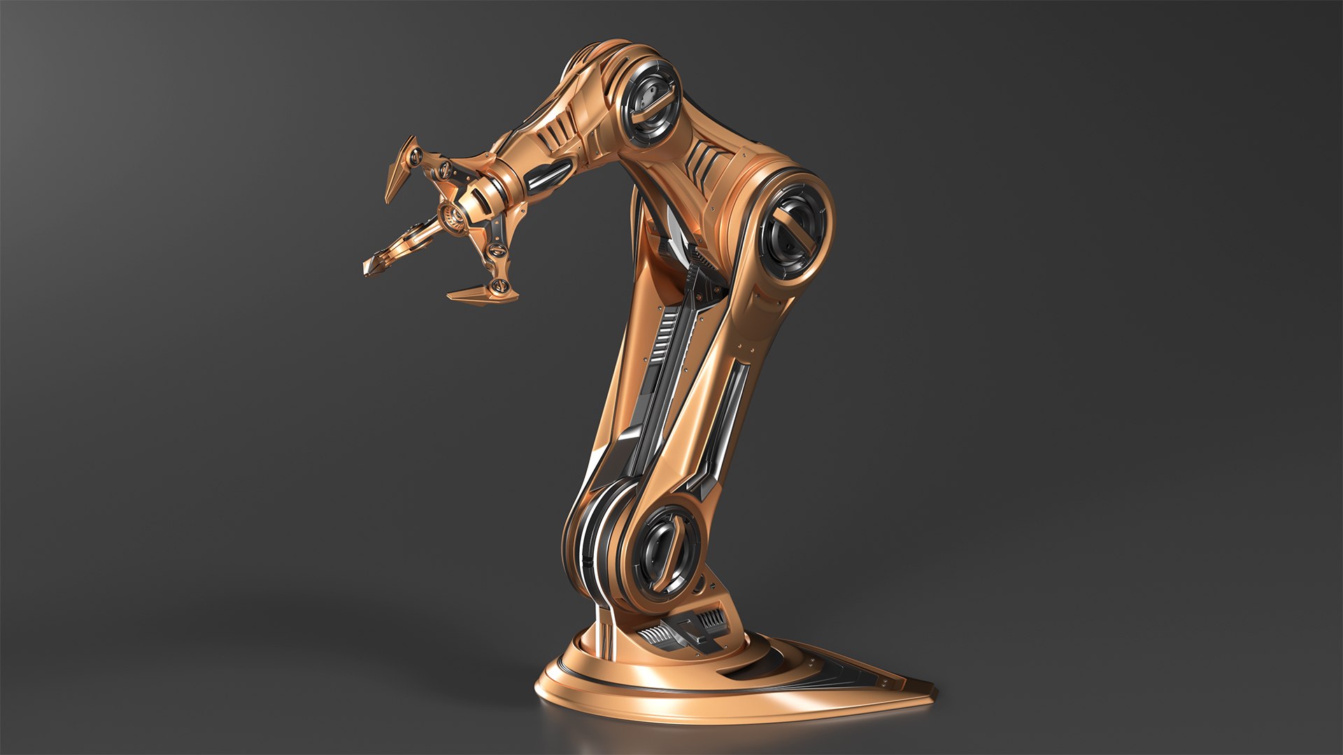 ROBOTIC ARM 5 Rigged And Animated 3D Model - TurboSquid 1759599