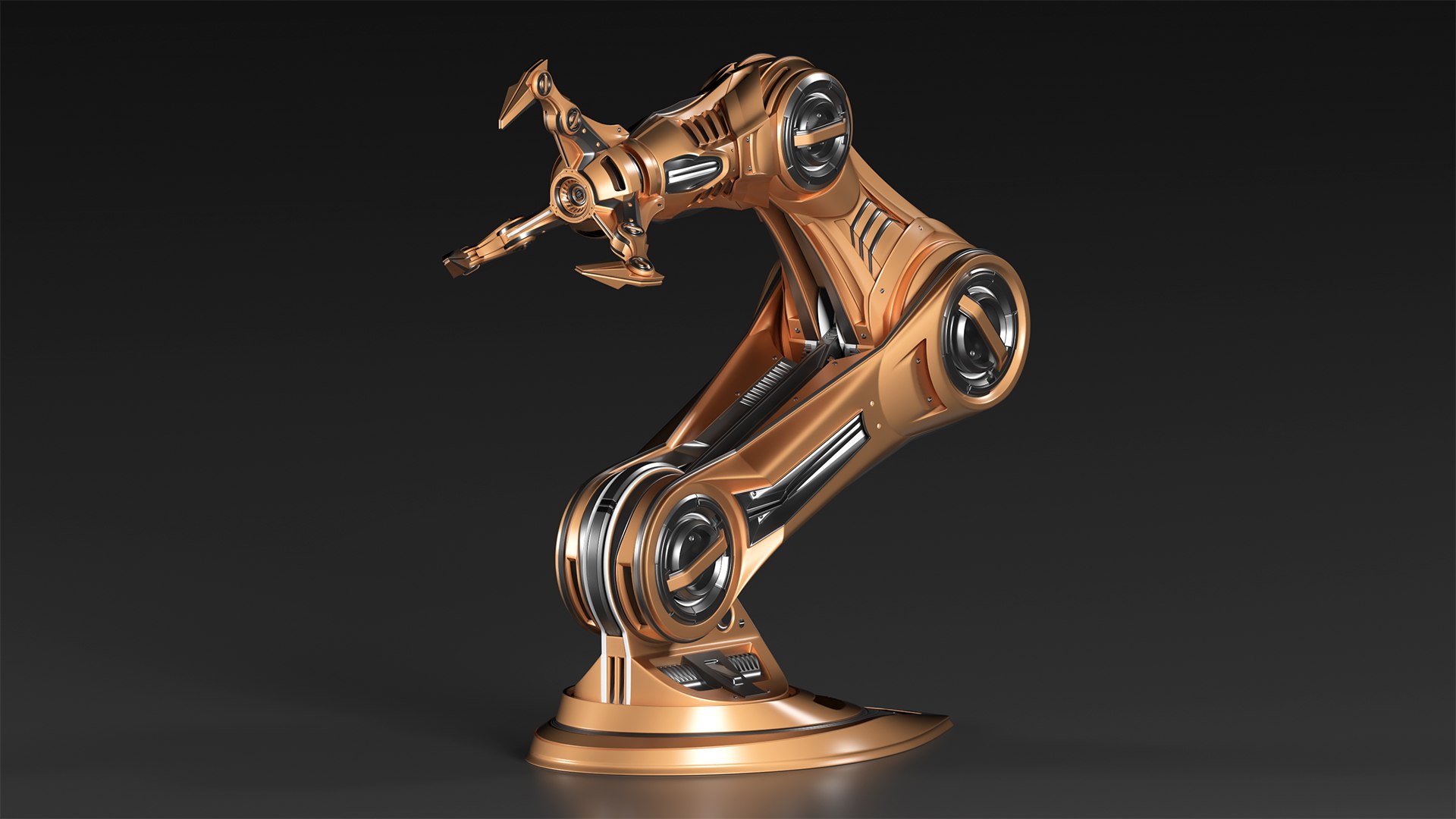 ROBOTIC ARM 5 Rigged And Animated 3D Model - TurboSquid 1759599